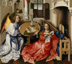 Painting of the Week - The Merode Altarpiece by Robert Campin