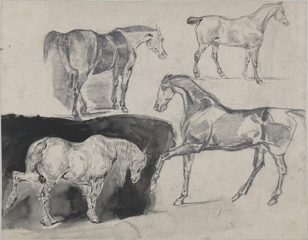 Delacroix- His Sketchbooks And Drawings | DailyArt Magazine