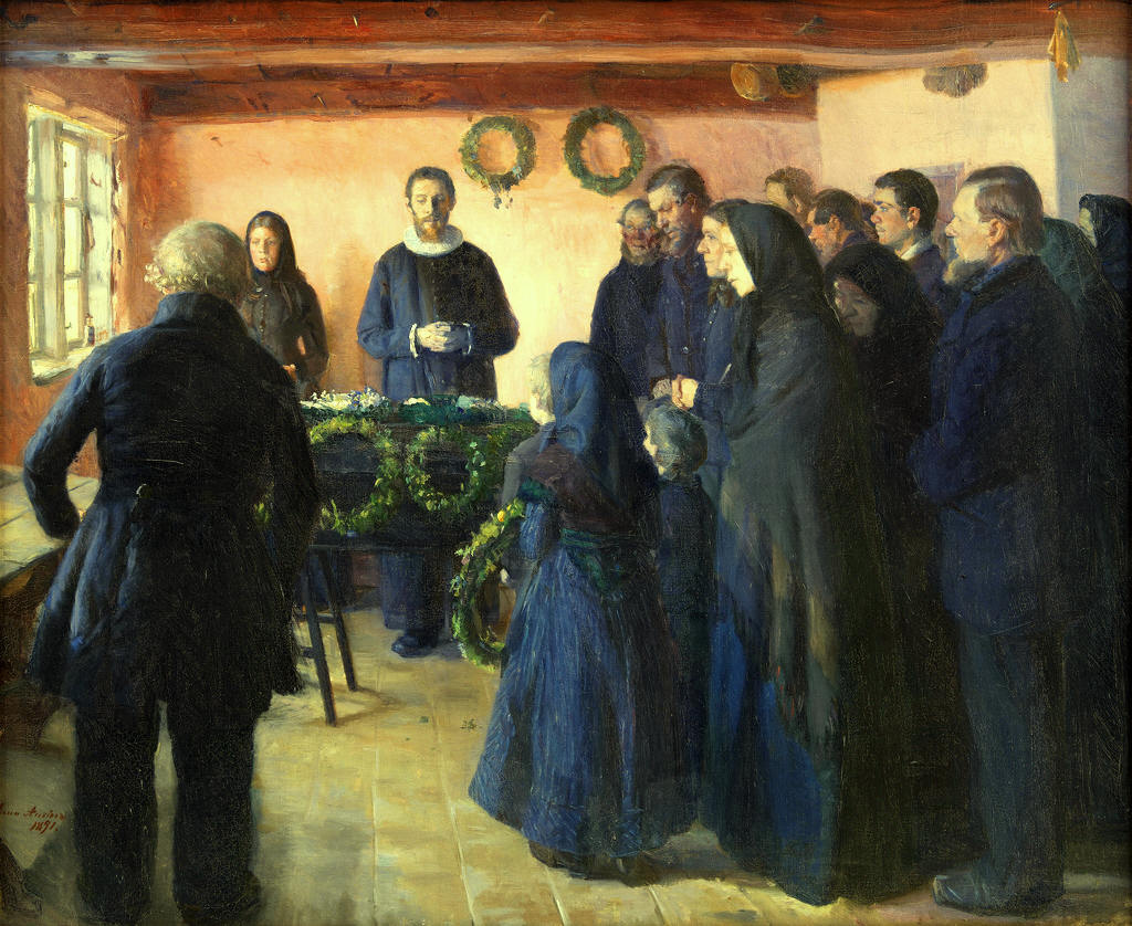12 Famous Funeral Paintings of Western Art - DailyArtMagazine.com - Art ...