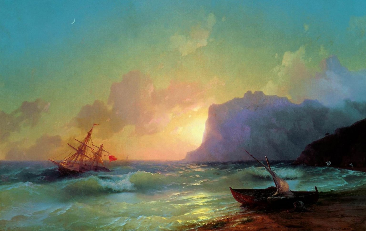 Ivan Aivazovsky and His Marine Art | DailyArt Magazine | Art History