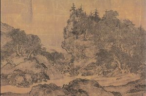 Travelers Among Mountains by Fan Kuan | DailyArt Magazine