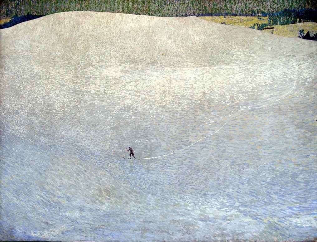Cuno Amiet, Snowy Landscape | DailyArt Magazine