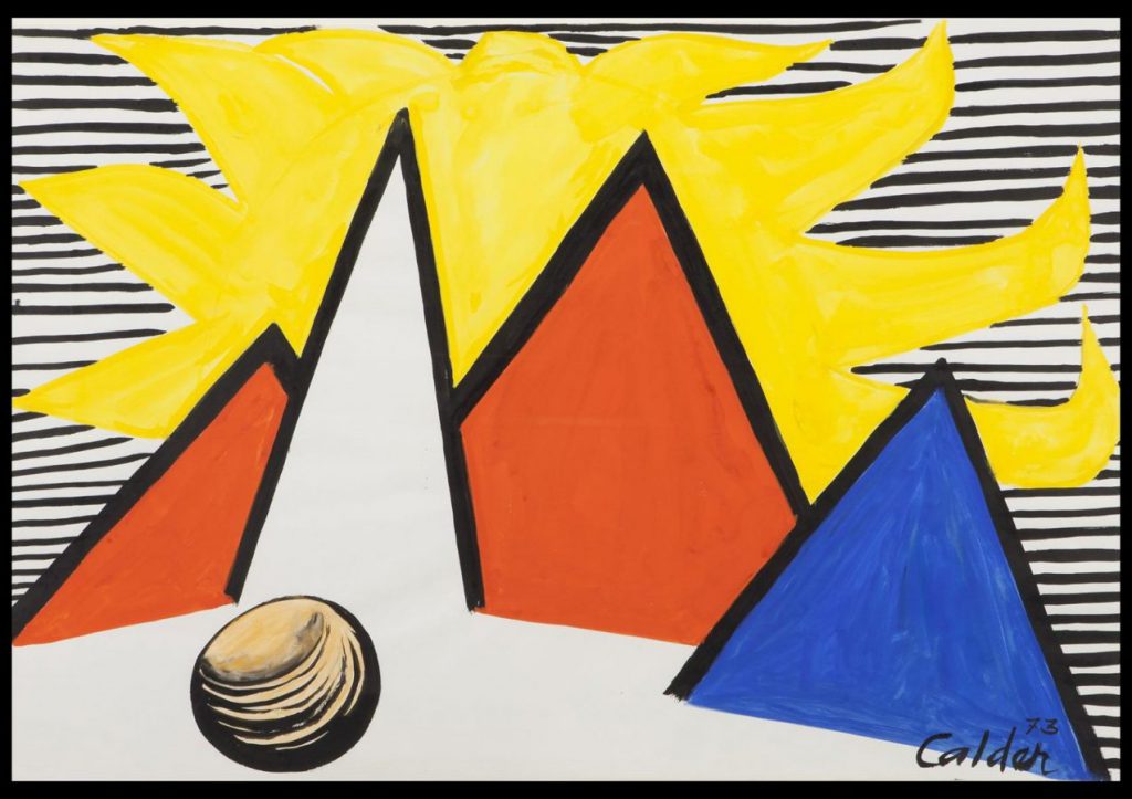 Great Yellow Sun: Alexander Calder in Tel Aviv Museum of Art | DailyArt