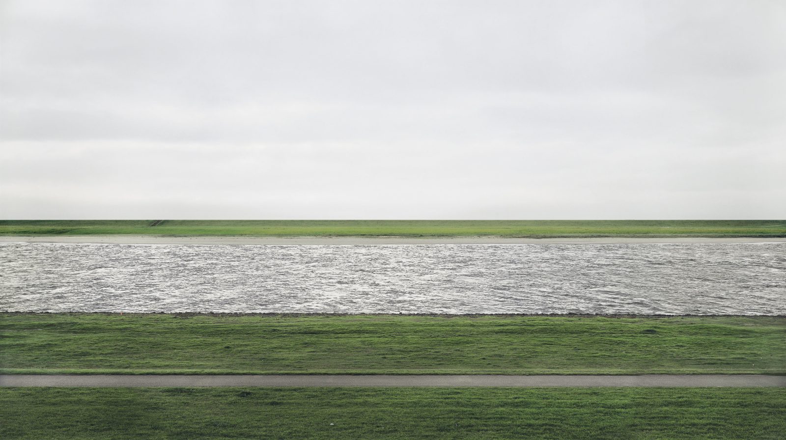 Rhine II By Andreas Gursky DailyArt Magazine Art History Stories
