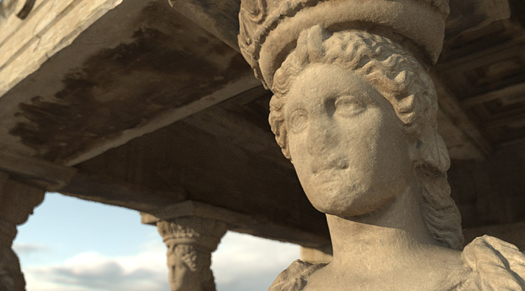 The Caryatids of the Erechtheion | DailyArt Magazine
