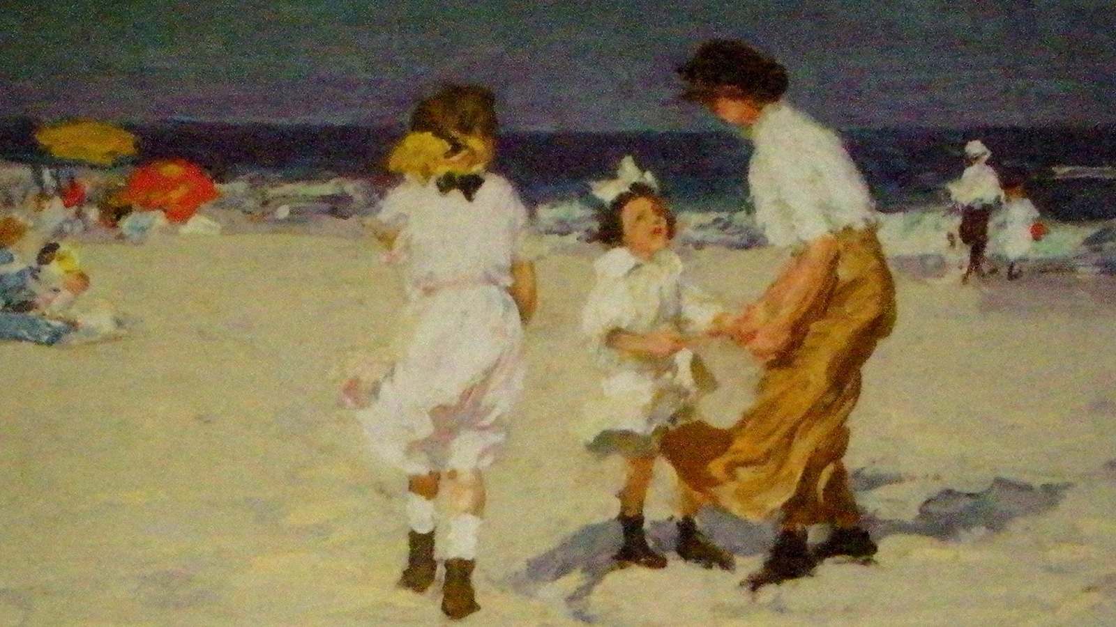Ocean Breezes by Edward Henry Potthast | DailyArt Magazine