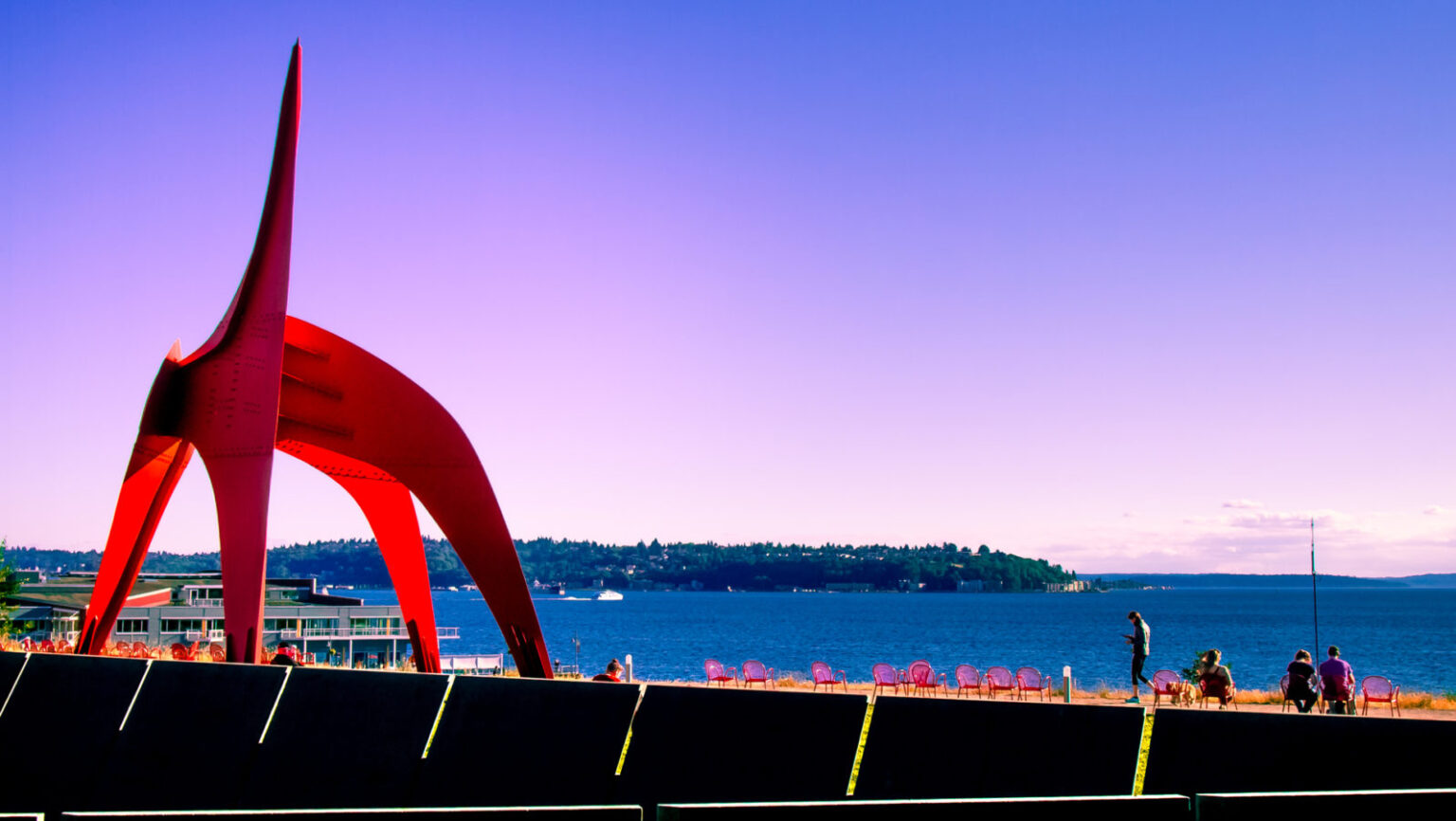 Alexander Calder's The Eagle in Seattle's Olympic Sculpture Park