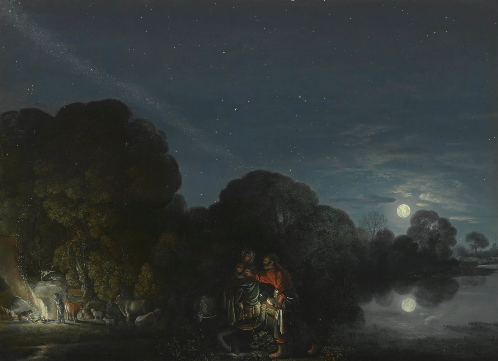 Masterpiece Story: Adam Elsheimer, Flight into Egypt | DailyArt Magazine