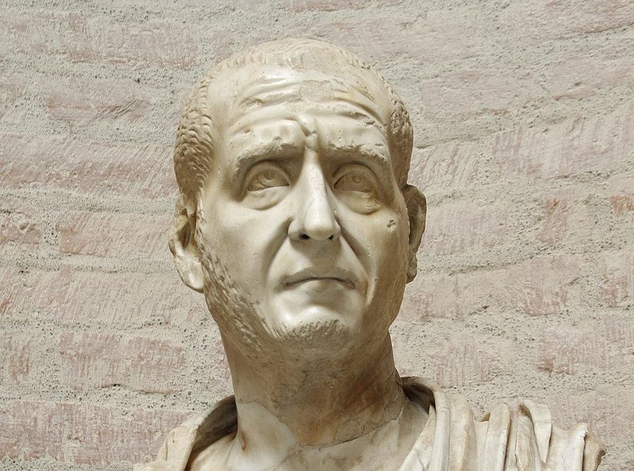 Image of Rome's Decline: Bust of Decius | DailyArt Magazine