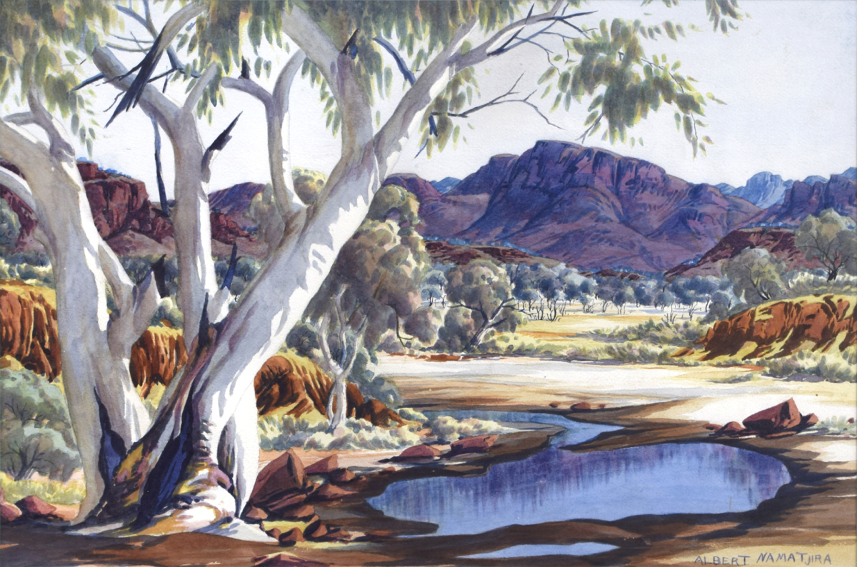 Albert Namatjira: Indigenous Australian Artistic Pioneer | DailyArt ...