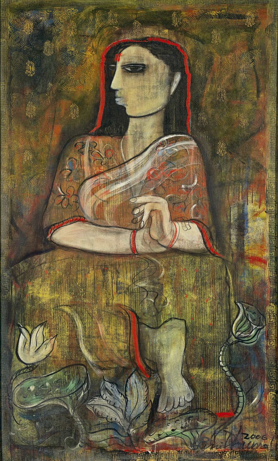 12 Indian Female Artists Painting Other Women | DailyArt Magazine