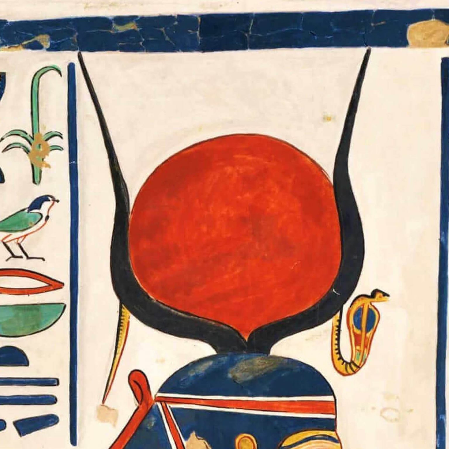 Queen Nefertari and Goddess Isis | DailyArt Magazine