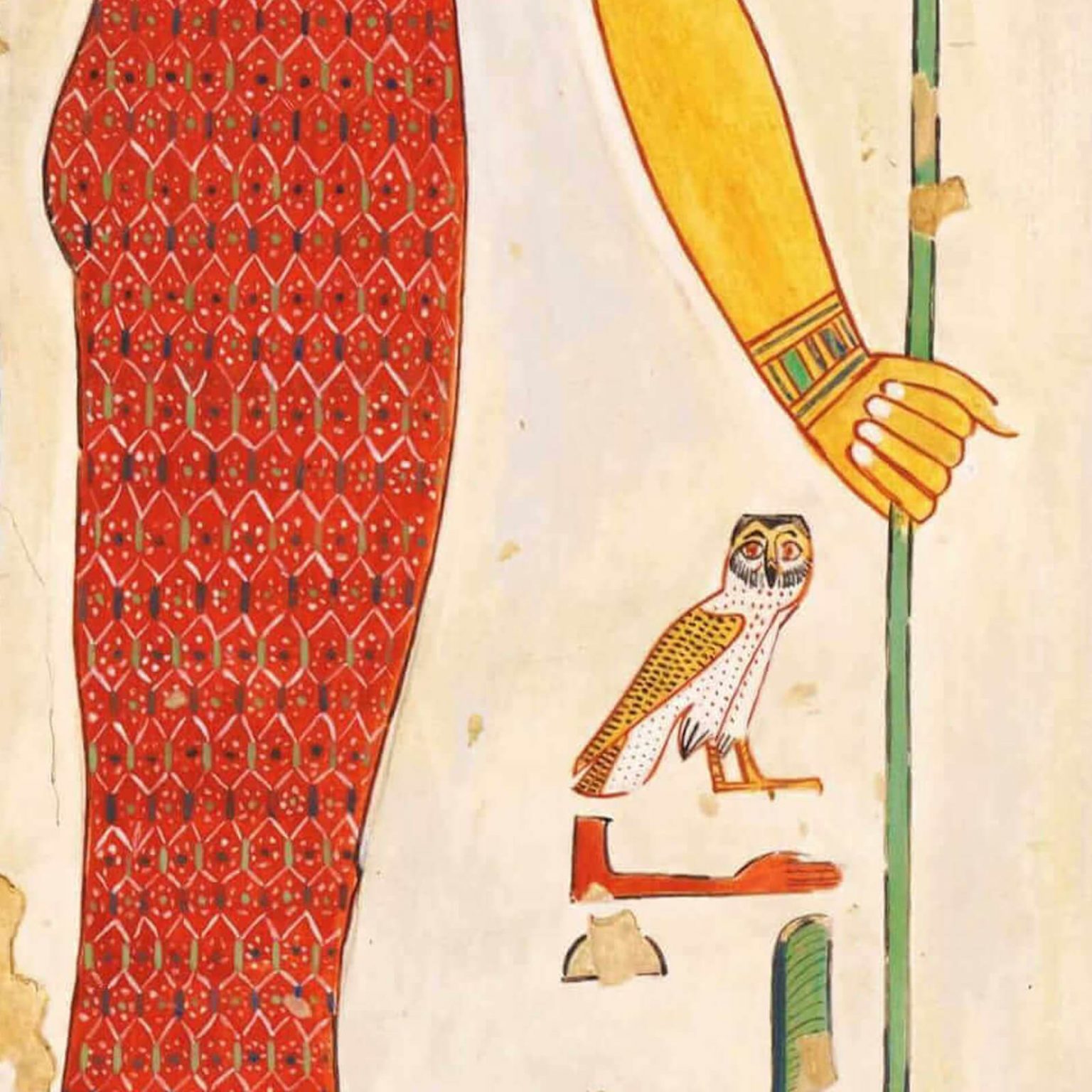 Queen Nefertari and Goddess Isis | DailyArt Magazine