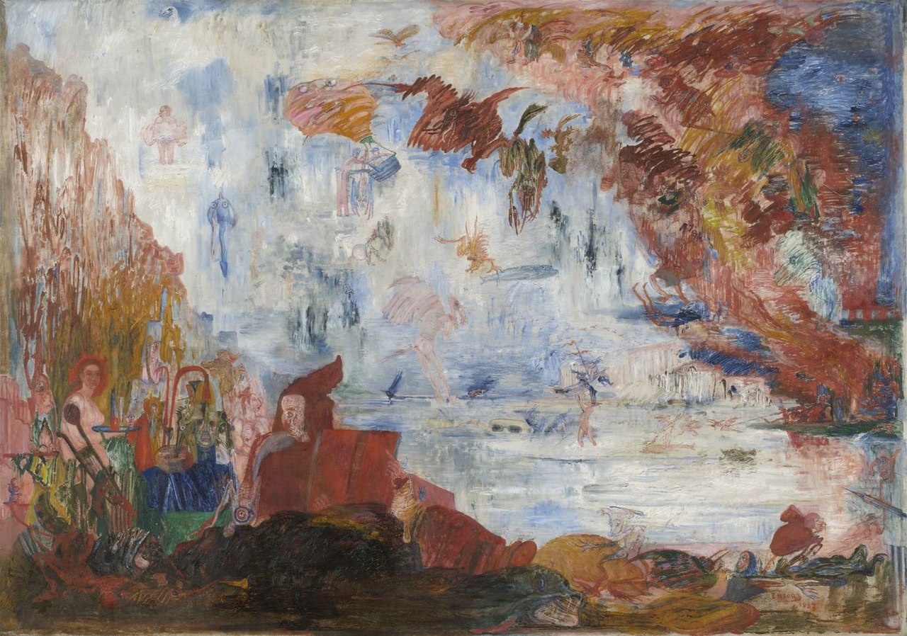 James Ensor in 10 Paintings | DailyArt Magazine