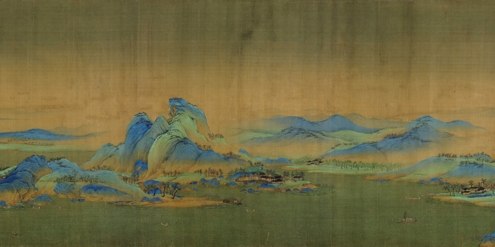 One Thousand Li of Rivers by Wang Ximeng | DailyArt Magazine