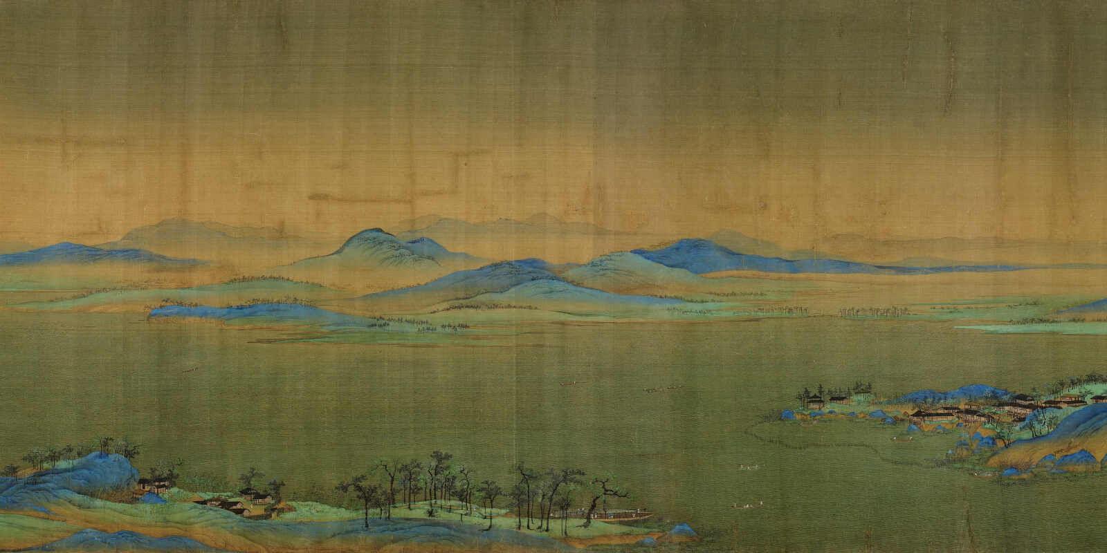 One Thousand Li of Rivers by Wang Ximeng | DailyArt Magazine