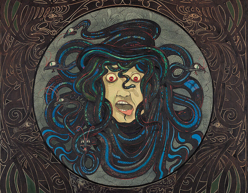 Carl Strathmann's Bizarre Cabinet of Art Nouveau Curiosities | DailyArt ...