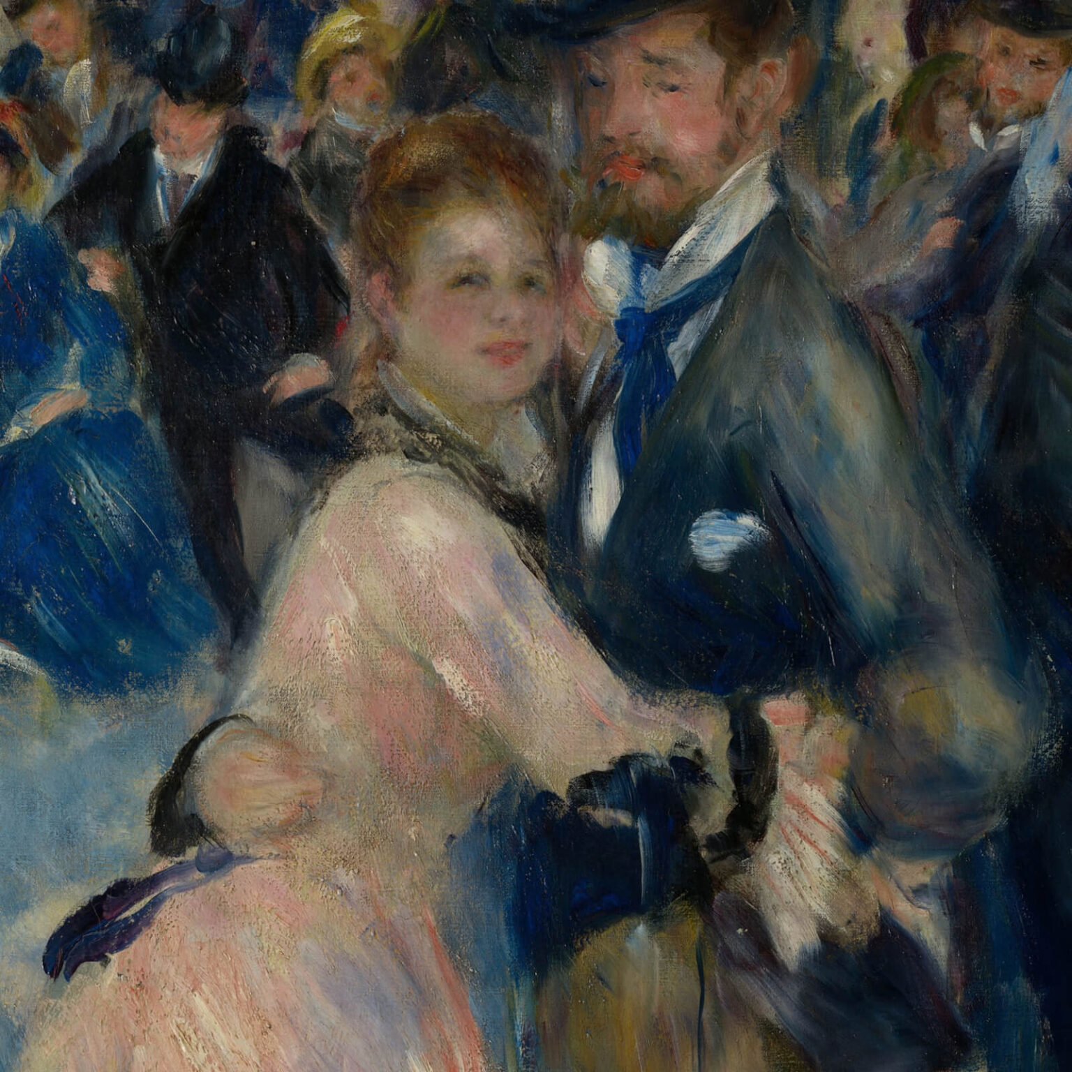 Dance at Le moulin de la Galette by Renoir | DailyArt Magazine