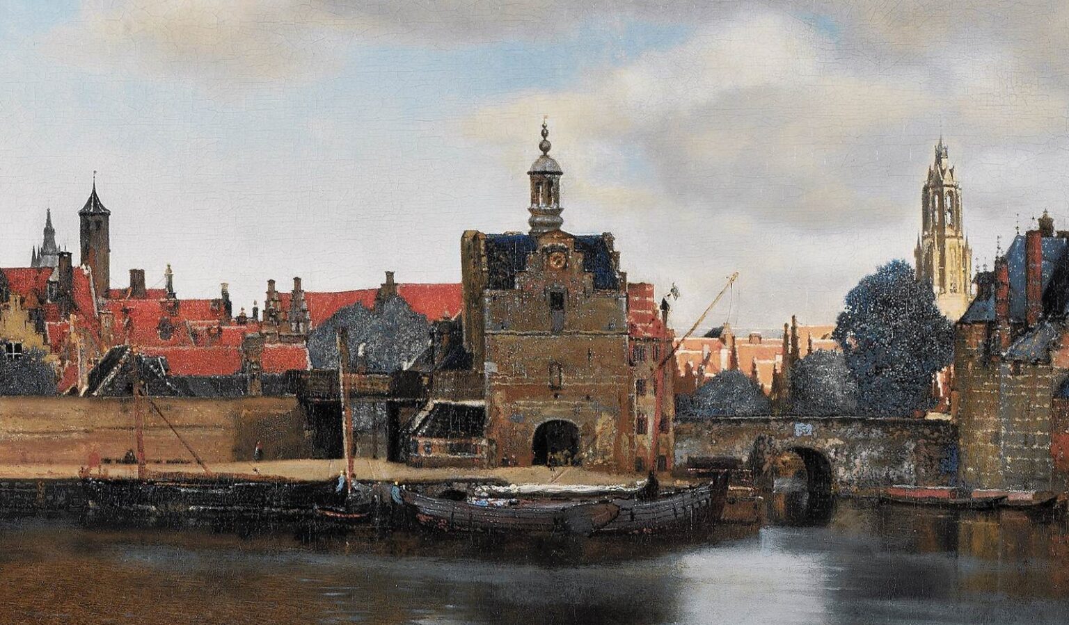 View of Delft by Johannes Vermeer | DailyArt Magazine