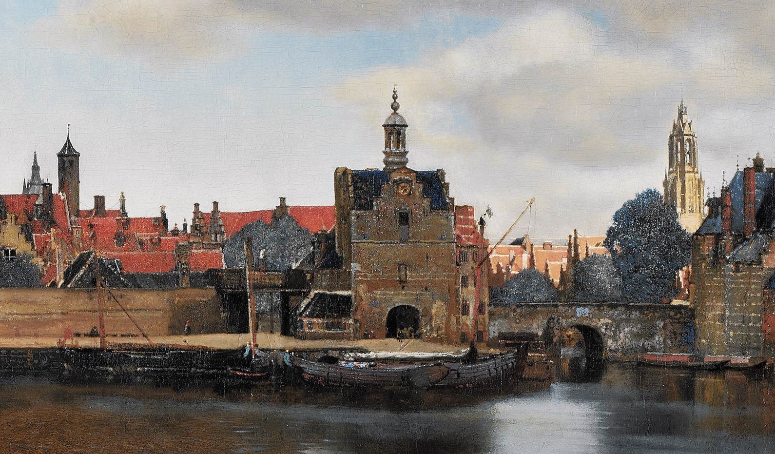 View of Delft by Johannes Vermeer | DailyArt Magazine