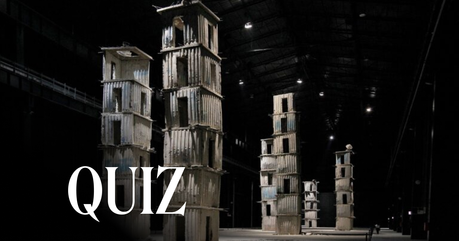 QUIZ: Contemporary Art Masterpieces