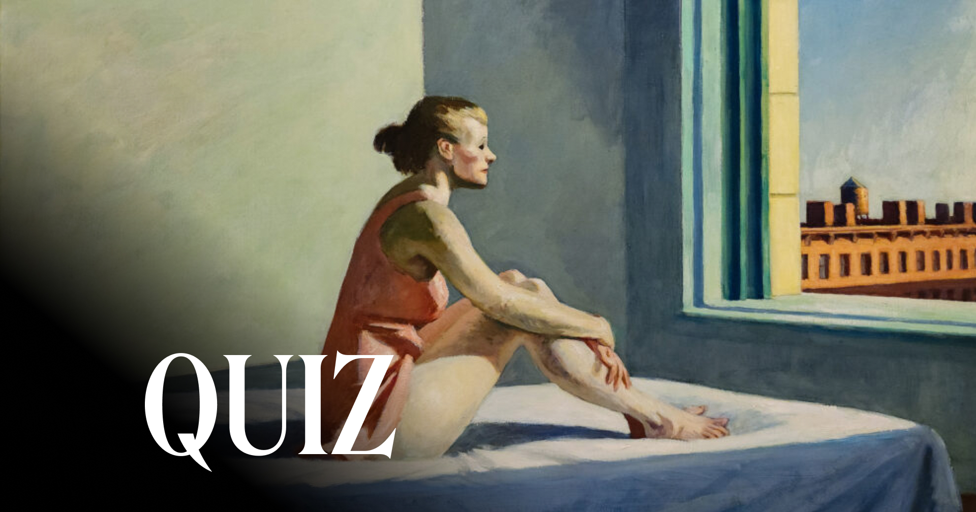 In the Shadows of Solitude: An Edward Hopper QUIZ | DailyArt Magazine