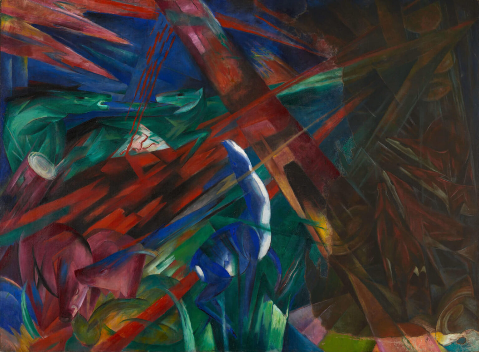Masterpiece Story: Fate of the Animals by Franz Marc