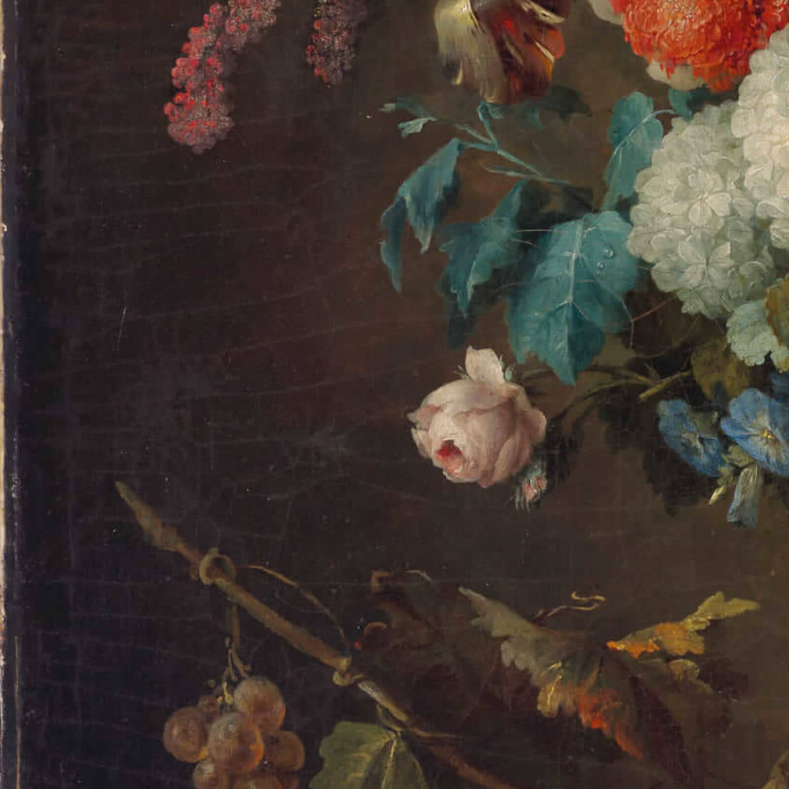 Still Life with Flowers in an Alabaster Vase by Anne Vallayer-Coste