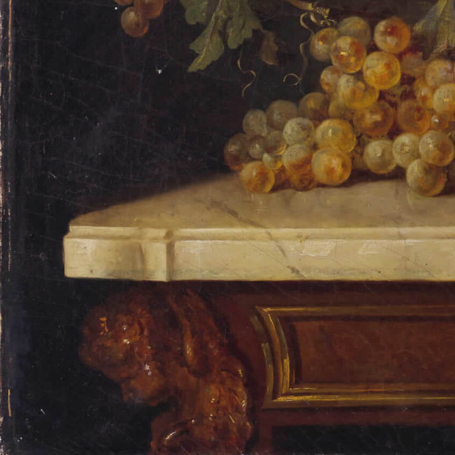 Still Life with Flowers in an Alabaster Vase by Anne Vallayer-Coste