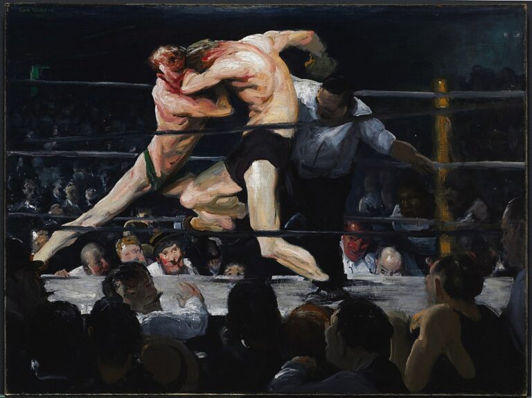 The Violent Beauty of George Bellows' Boxing Paintings | DailyArt Magazine