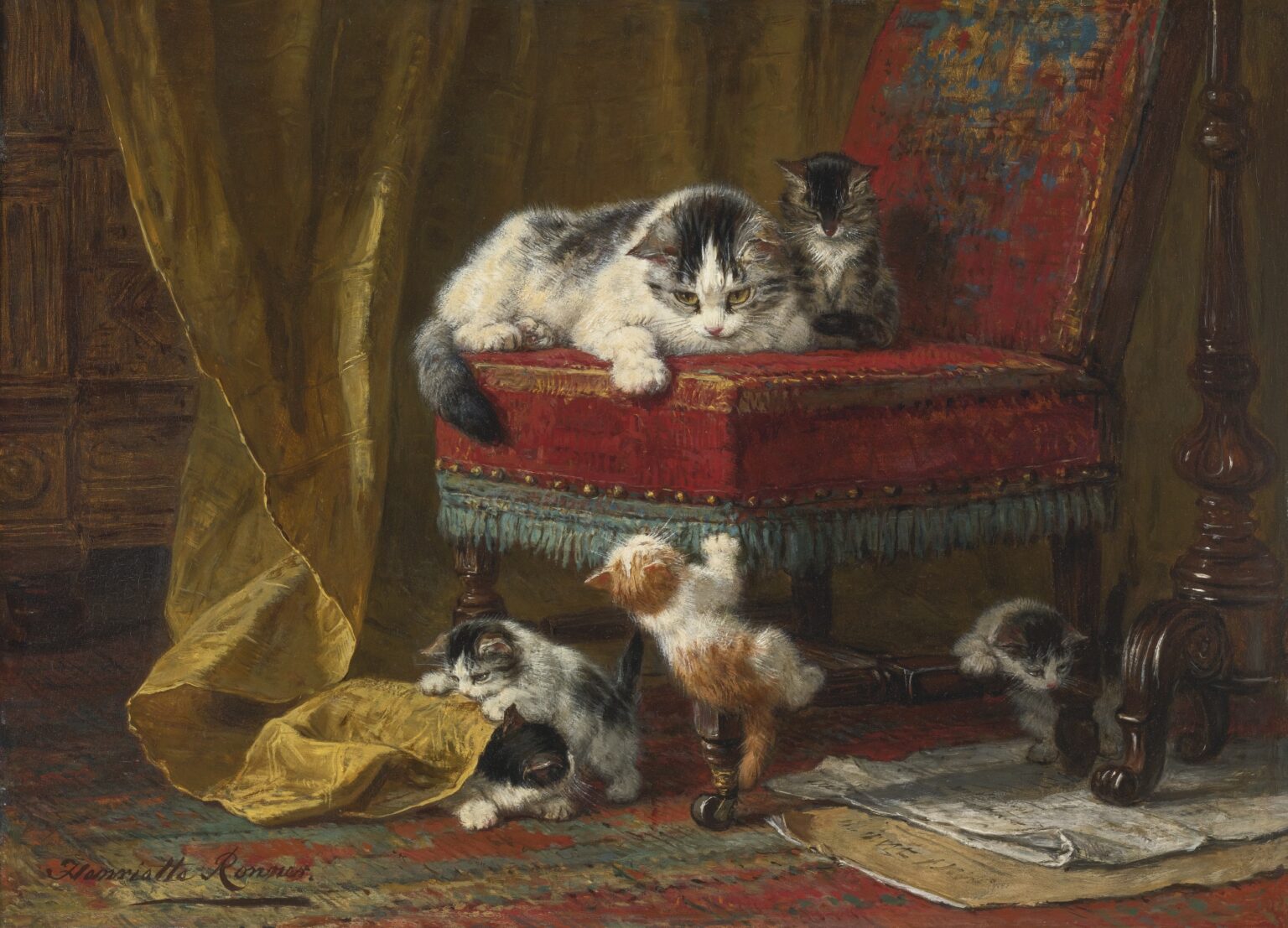 5 Women Artists Who Specialized in Cat Paintings