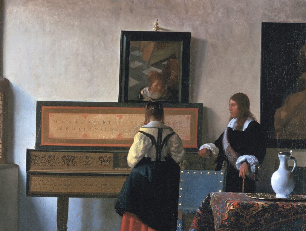 Masterpiece Story: The Music Lesson by Johannes Vermeer
