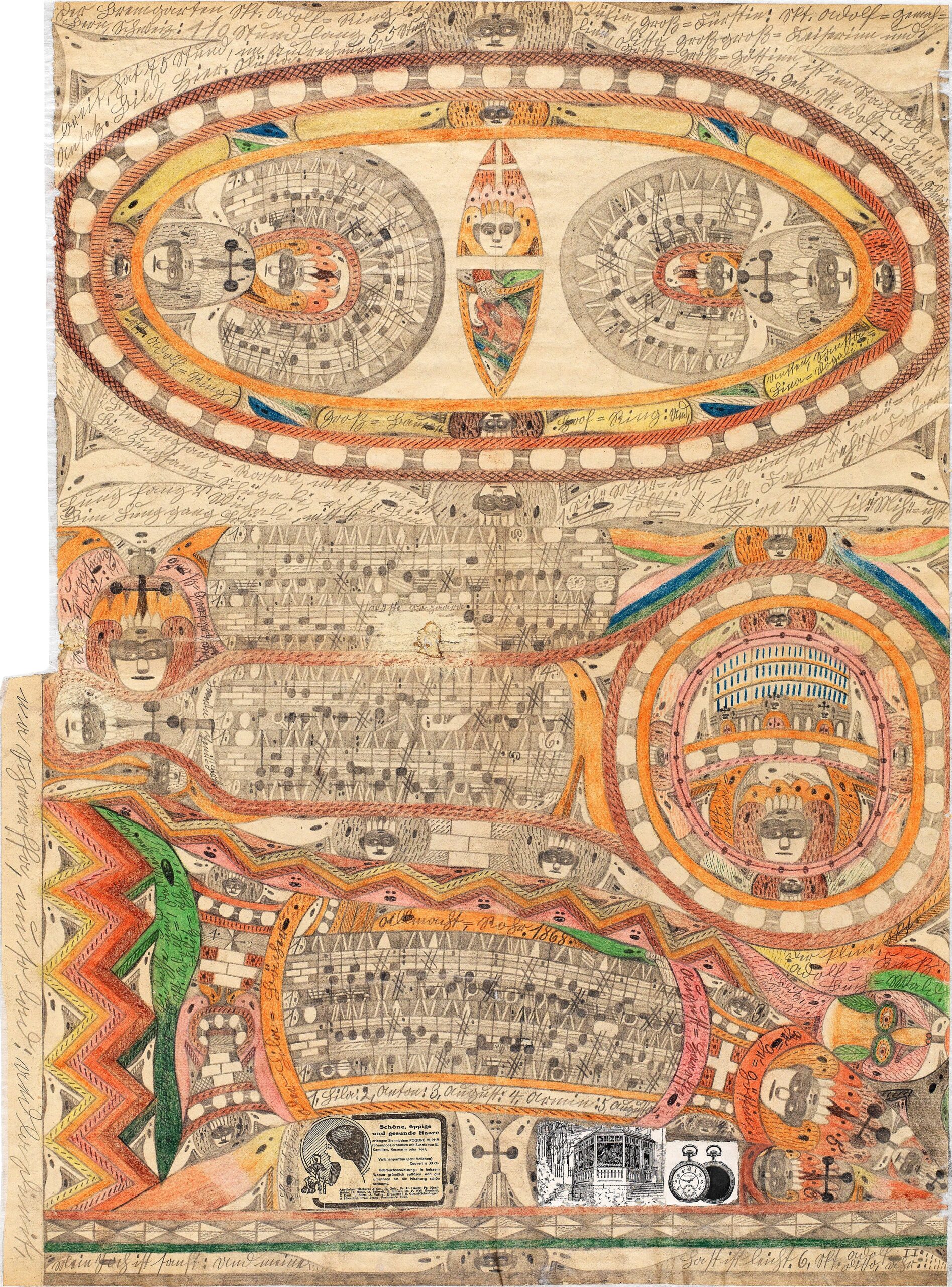 A Creative Lunatic: Adolf Wölfli in 5 Artworks | DailyArt Magazine