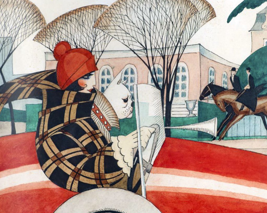 Glamourous and Emancipated Women of Gerda Wegener | DailyArt Magazine