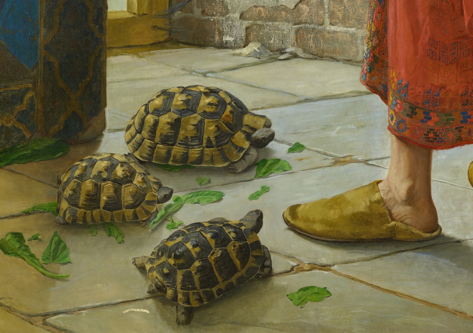 Masterpiece Story: The Tortoise Trainer by Osman Hamdi Bey | DailyArt ...